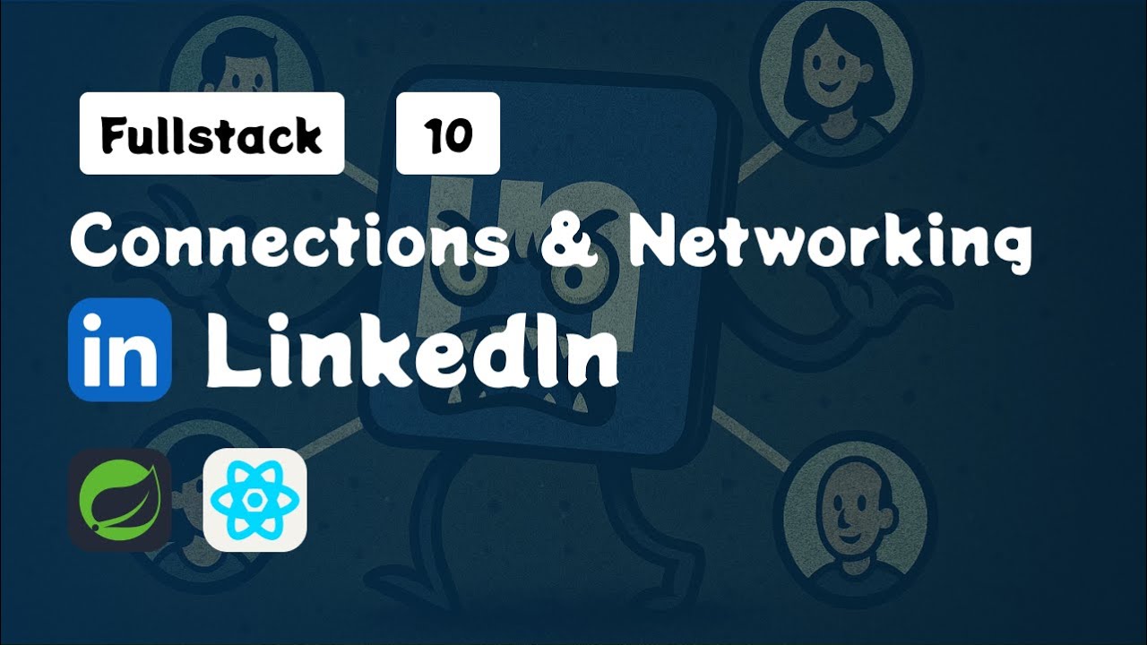Networking features with React & Spring Boot - YouTube