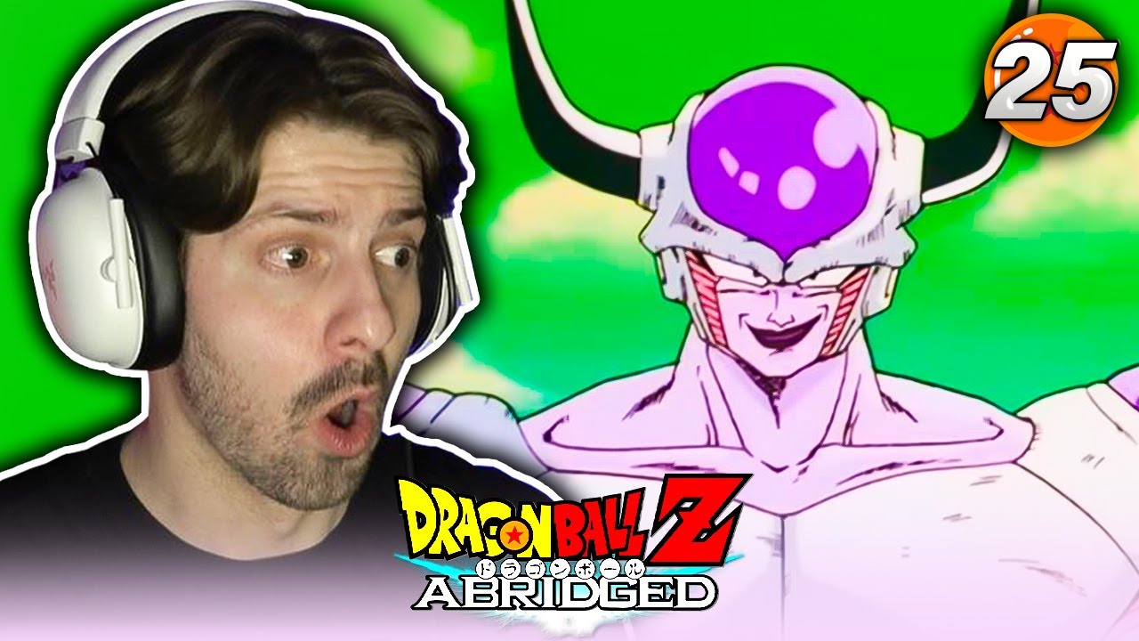 Frieza Turns into FRIEZA!! | Dragon Ball Z Abridged Reaction Episode 25 ...