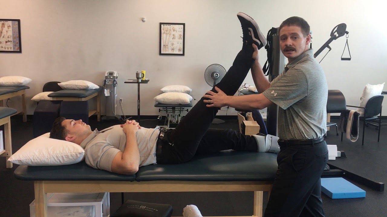 SLR w/ peripheral nerve biases - YouTube