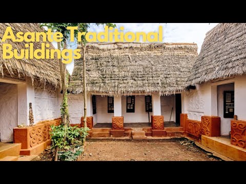 Exploring the Majestic Asante Traditional Buildings of Ghana - YouTube