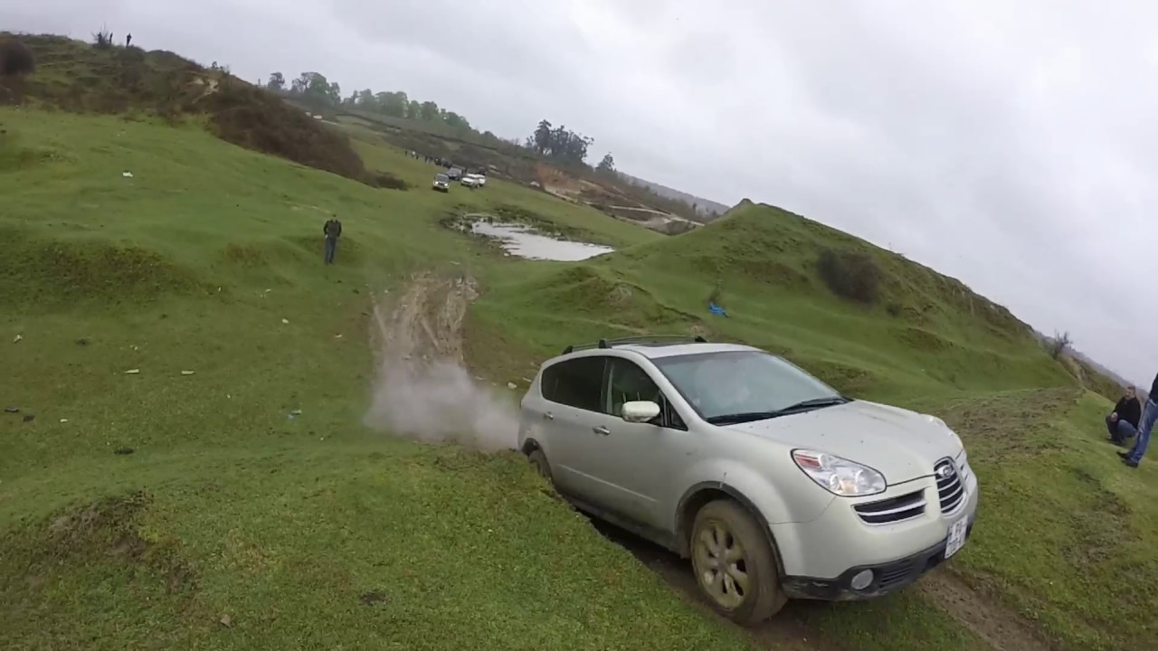 subaru tribeca Mud Mountain - YouTube