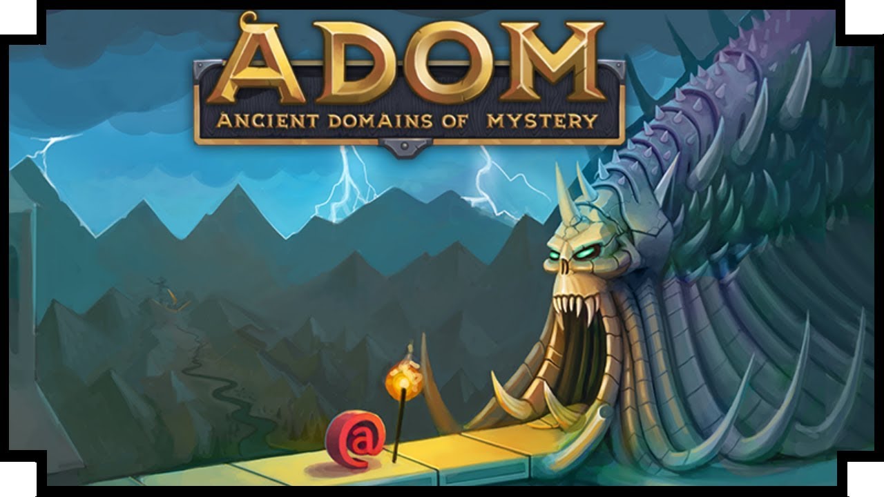 ADOM: Ancient Domains of Mystery - (Classic Roguelike Game) - YouTube