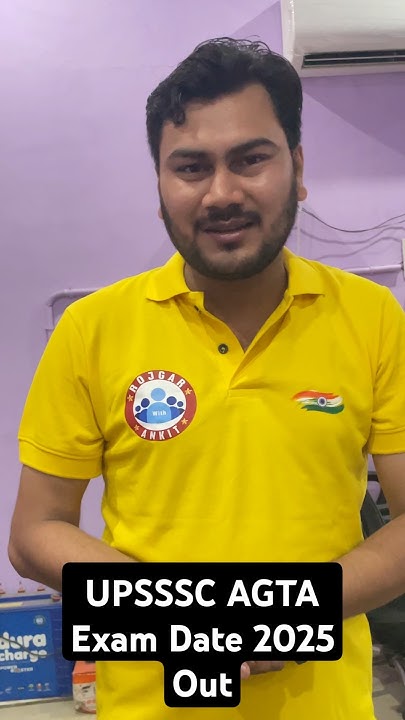 UPSSSC AGTA Exam Date 2025 | UPSSSC Agriculture Technical Assistant Exam Date Update - YouTube