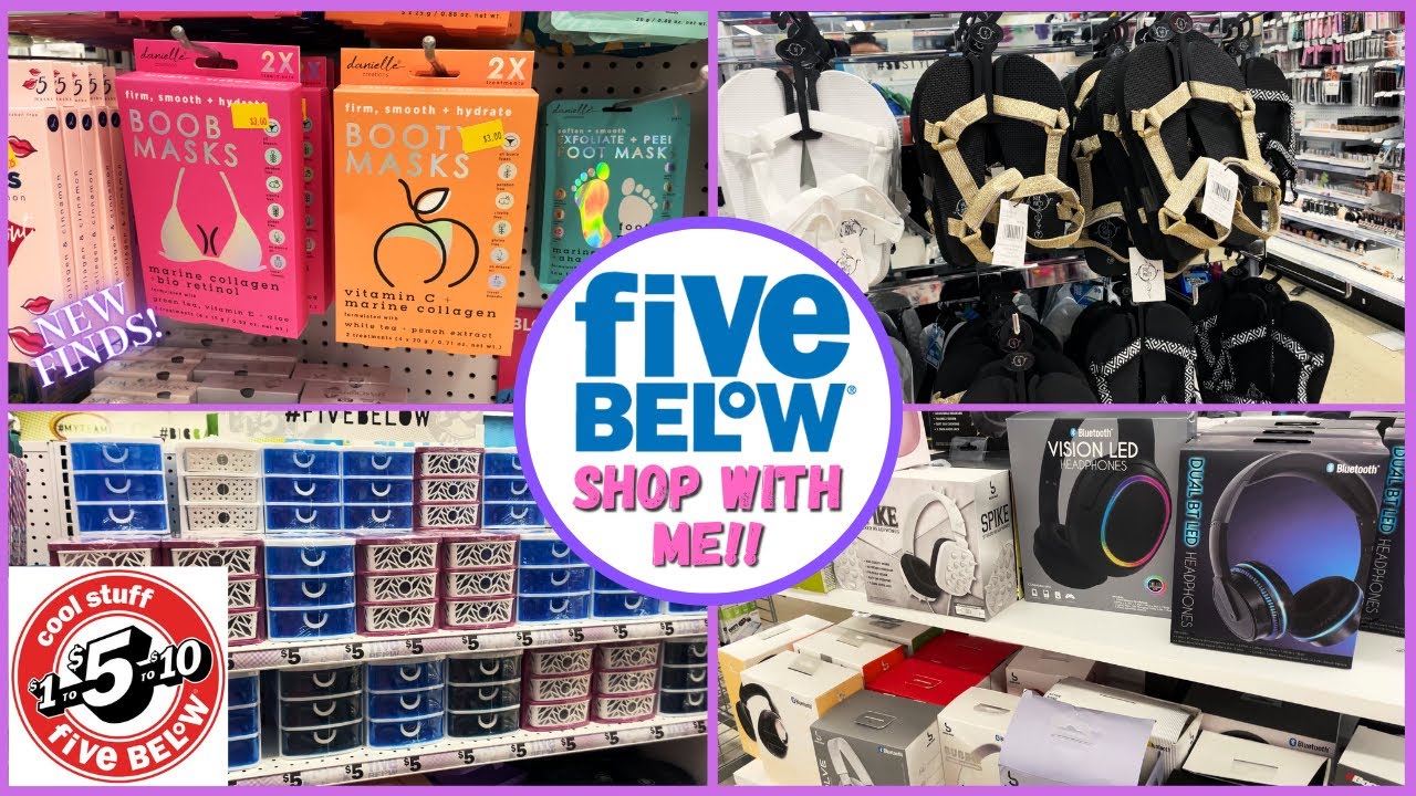 WHATS NEW AT FIVE BELOW? | SHOP WITH ME - YouTube