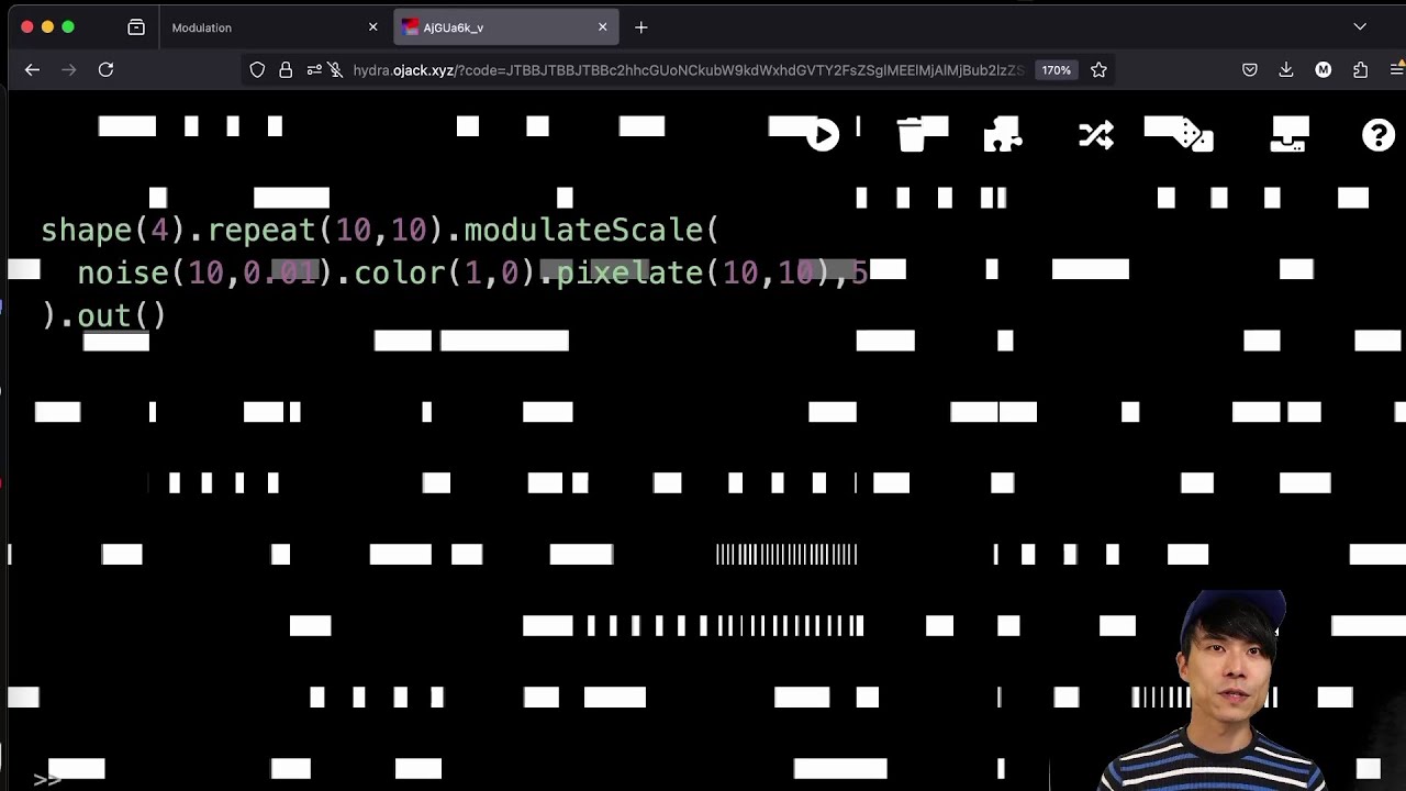 Hydra workshop at NODE! - YouTube