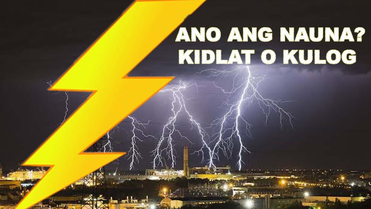 BAKIT MAY KIDLAT | HOW DOES LIGHTNING OCCUR| Paano nabubuo ang Kidlat ...