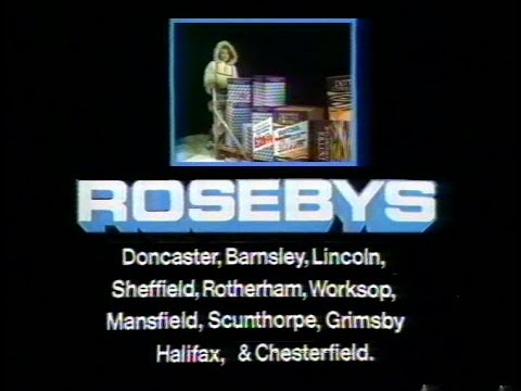 Rosebys Advert 1981 - YouTube