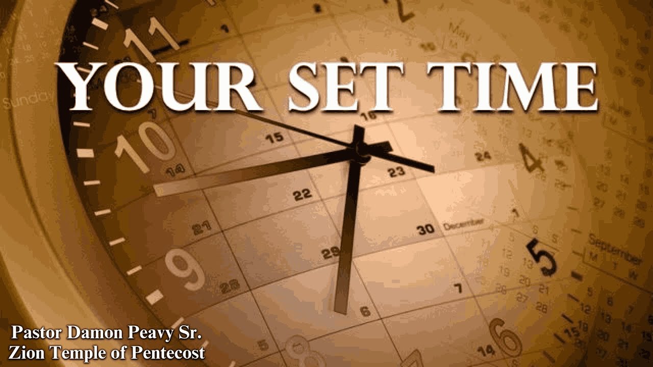 Your Set Time - YouTube