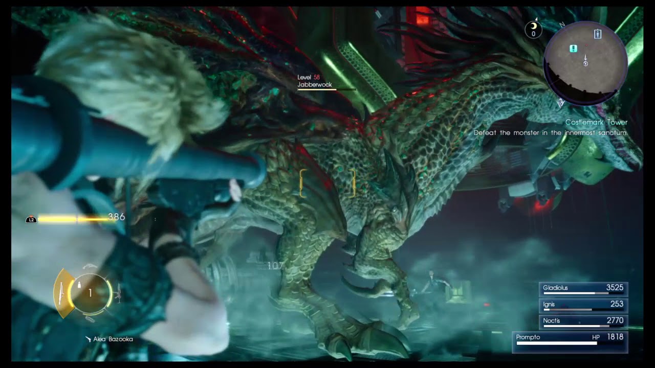 FINAL FANTASY XV Jabbawock - YouTube