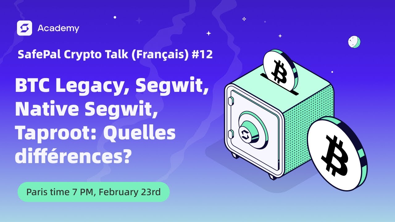 BTC Legacy, Segwit, Native Segwit, Taproot: Quelles différences ...
