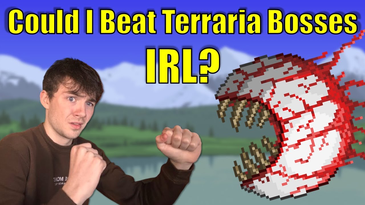 Could I Survive Against Terraria Bosses IRL? - YouTube