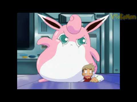 Wigglytuff attacks Professor Oak | Professor Oak Funny Moments