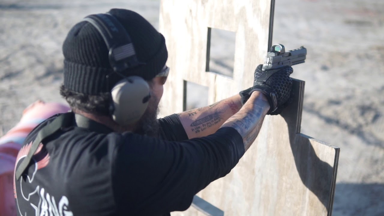 Cinematic Slow-Mo View From Gladiator Gunz' Urban Gunfighter Course at ...