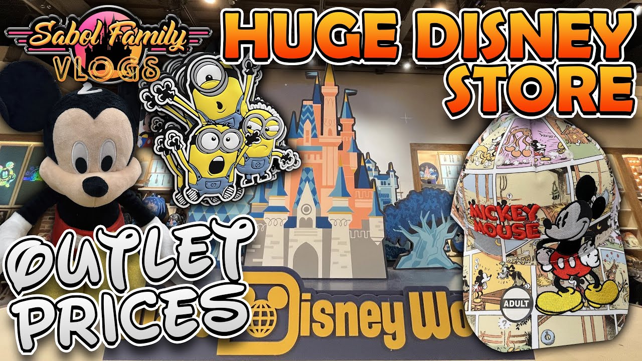 HUGE DISNEY MERCHANDISE SHOPPING TOUR | Walmart ~ BIG Discounts ...