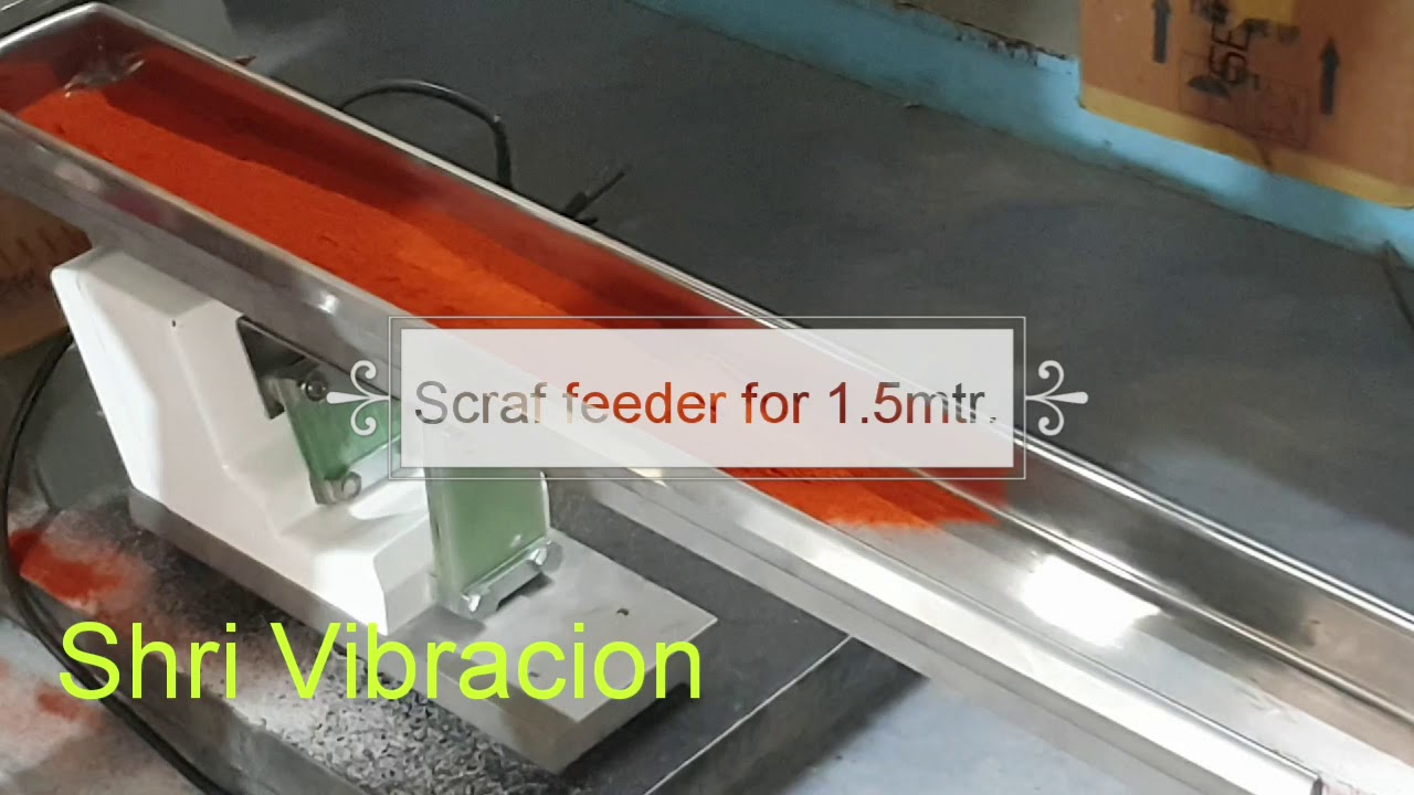 Scarf feeder for 1.5 mtr length single coil. - YouTube