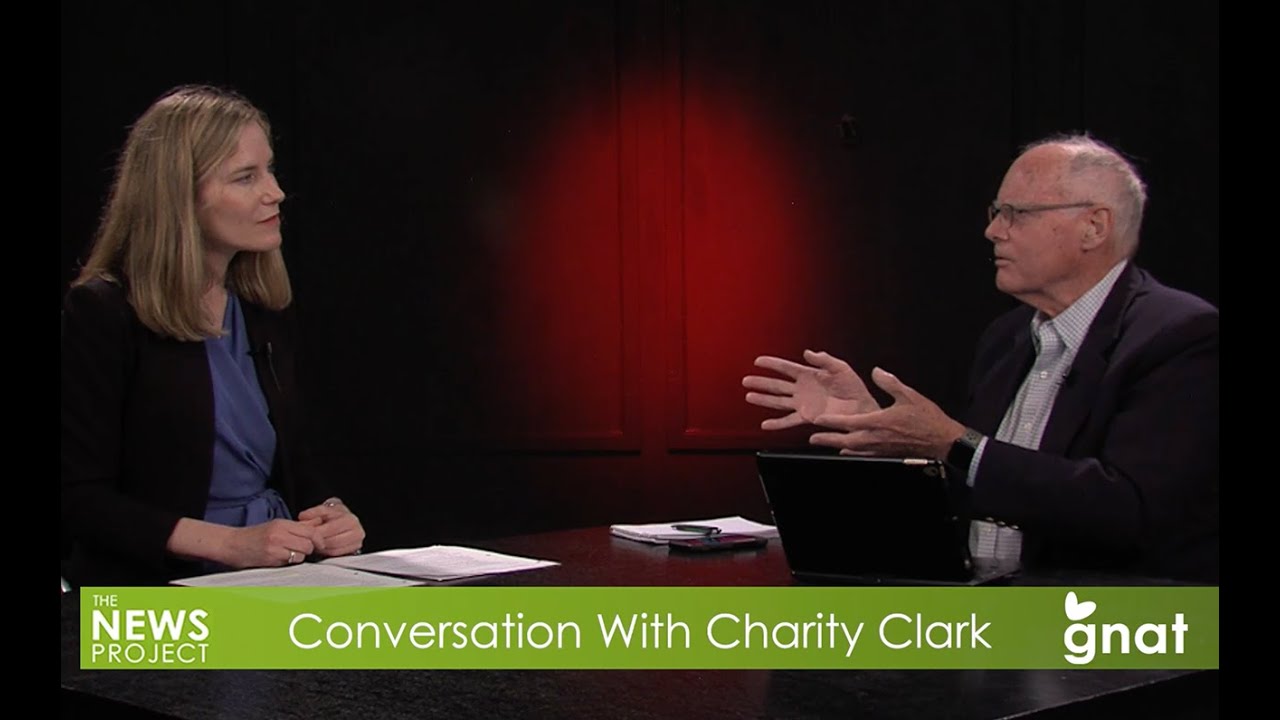 The News Project: In Studio - Conversation With Charity Clark - YouTube