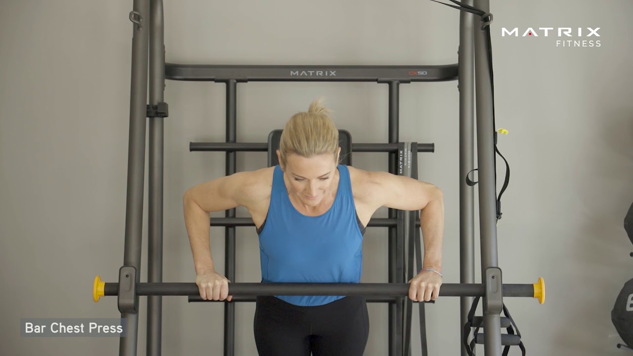 Bar Chest Press - YouTube