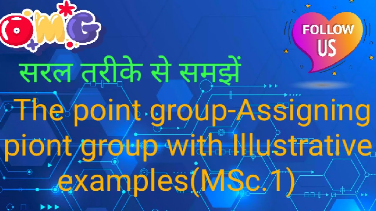 The Concept of Group-Assiging Point group with Illustrative Example ...