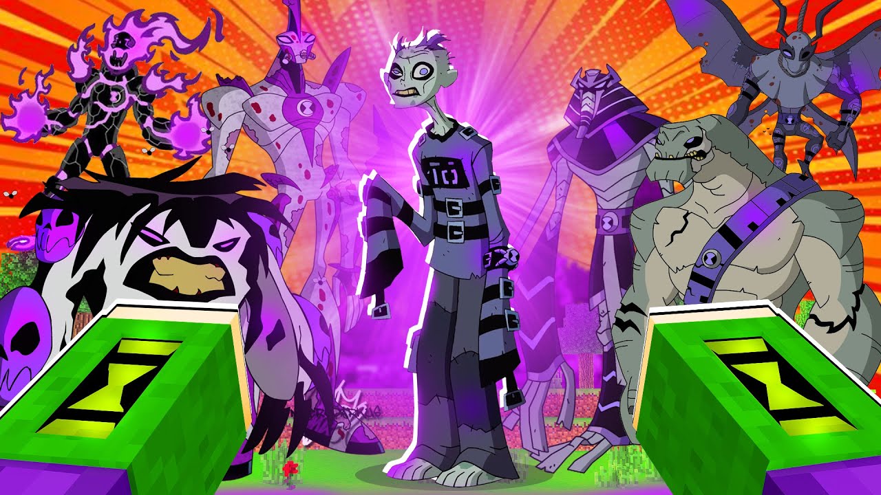 BENZARRO APARECEU PARA NOS ATACAR NO MINECRAFT!! Ep.82 - BEN 10 ...