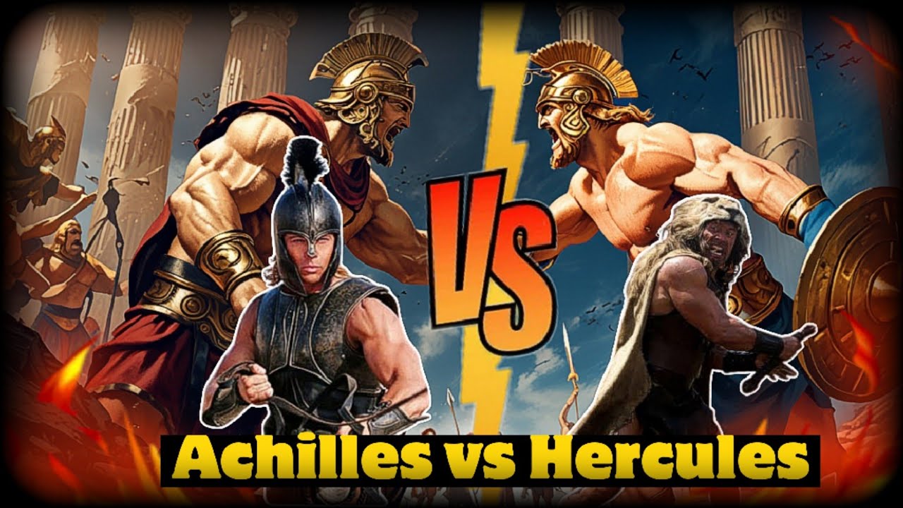 Achilles 🆚 Hercules: Who Would Win in an Epic Clash of Greek Legends 🤔 ...