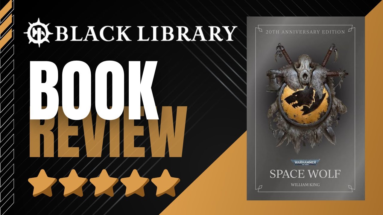 Warhammer 40,000 Book Review: Space Wolf by William King - YouTube