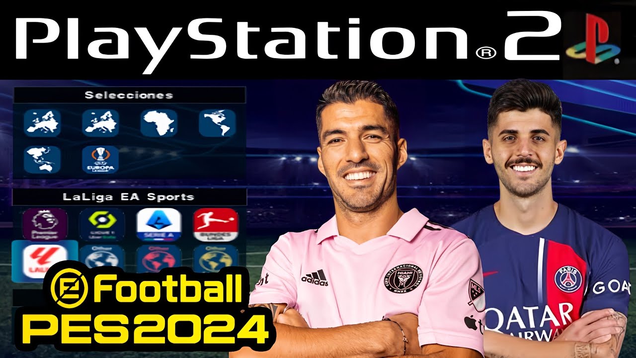 PES 2024 PS2 ISO EFOOTBALL SUPER ATUALIZADO DOWNLOAD - YouTube