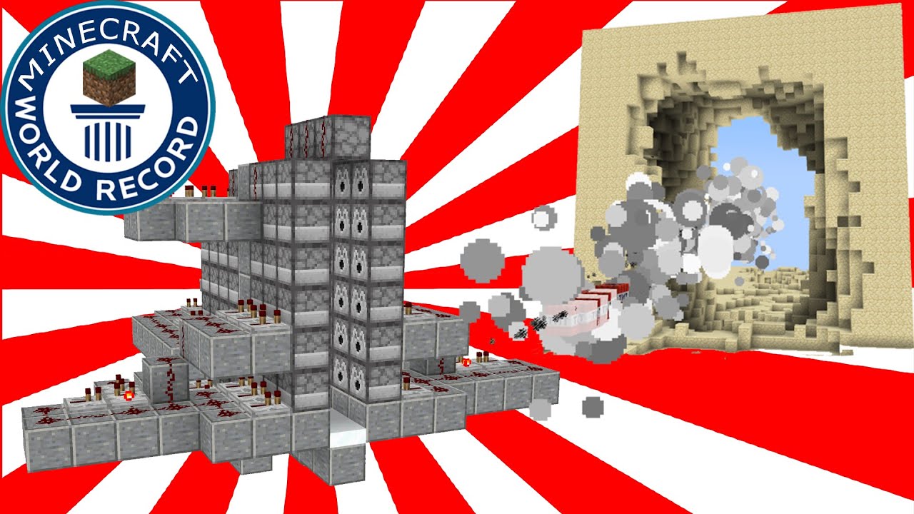 Most Powerful TNT Cannon Ever (Tutorial) - YouTube