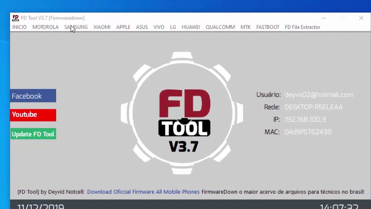 [FD TOOL V3.7] SAMSUNG REPAIR DRK FRP: ON OEM: ON RMM-KG STATE ...