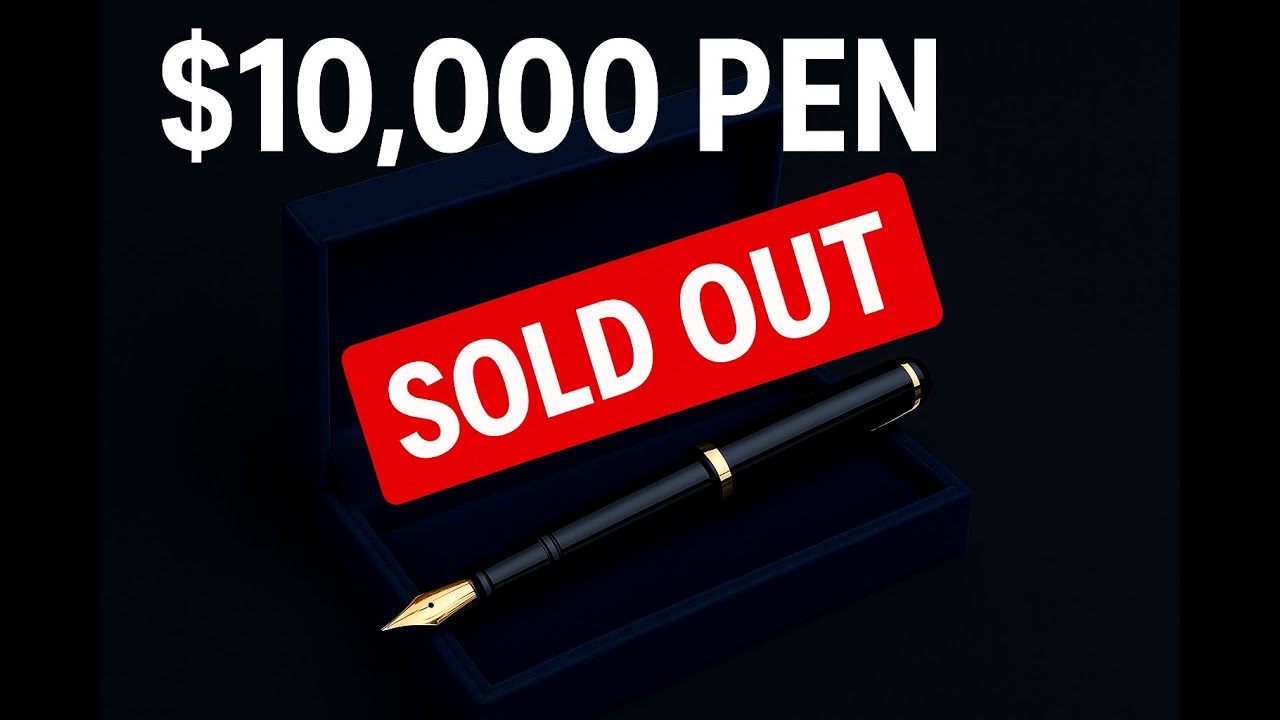 Why This $10,000 Pen Keeps Selling Out (And It's Not What You Think ...