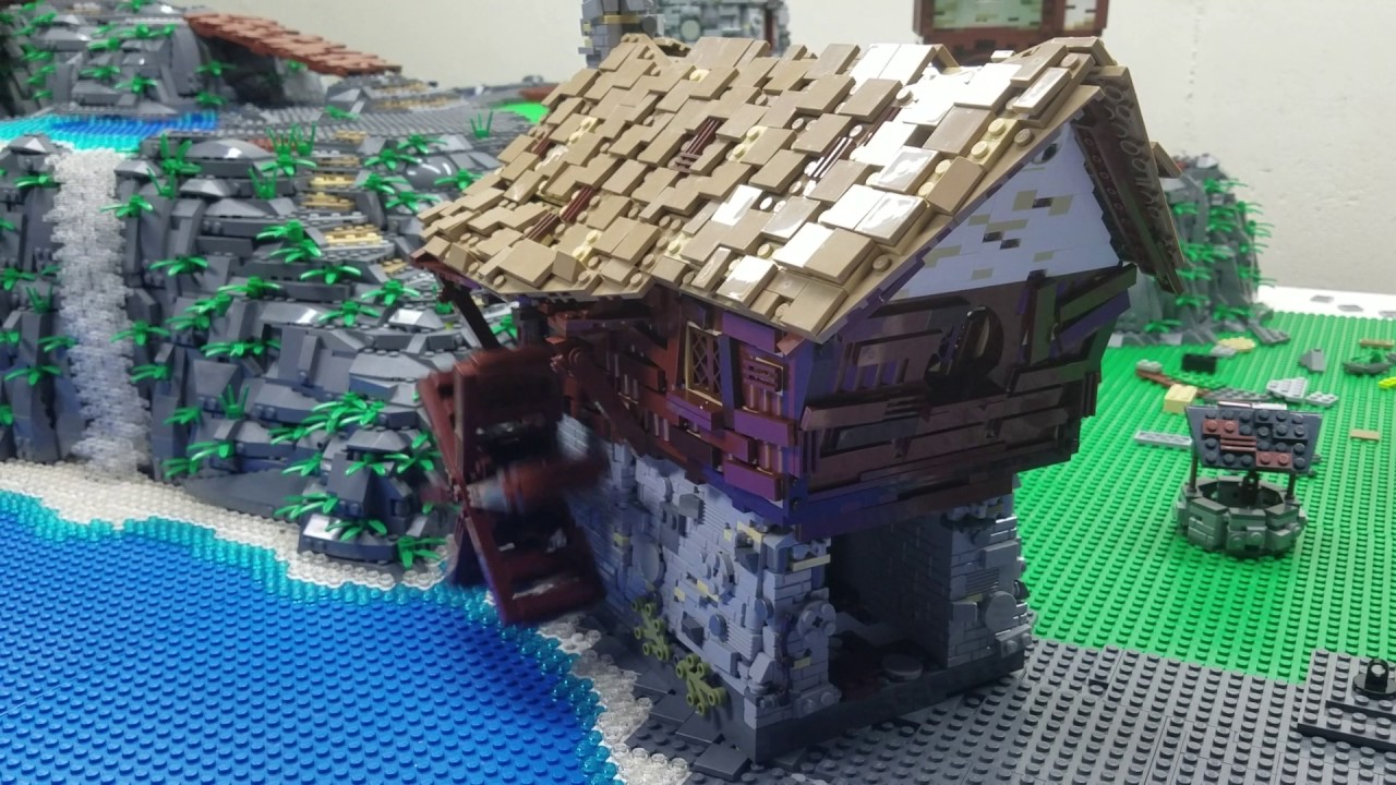 LEGO Medieval Watermill - YouTube