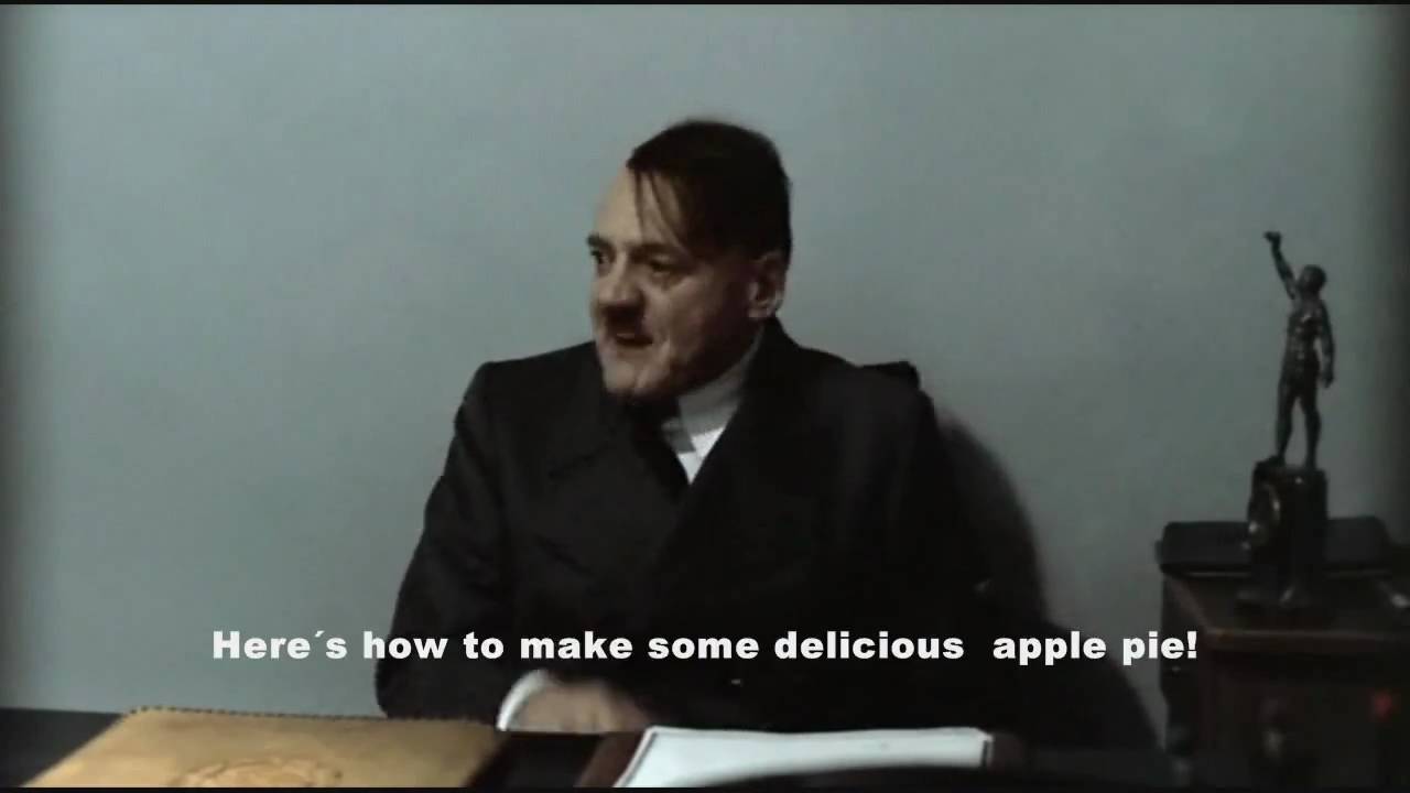 Hitler informs you!! (About apple pie) - YouTube