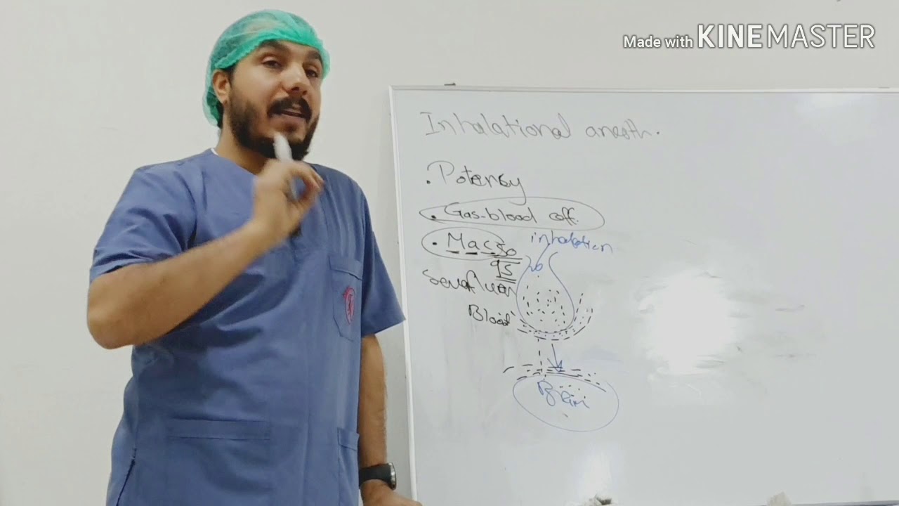 شرح( inhalation agent ) Dr.nazzal (part 3) - YouTube