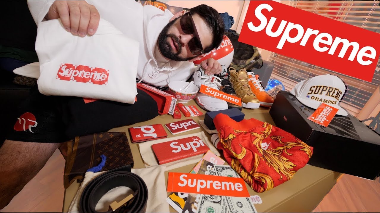 MY ENTIRE SUPREME COLLECTION PART 2! (IT GOT BIGGER) - YouTube