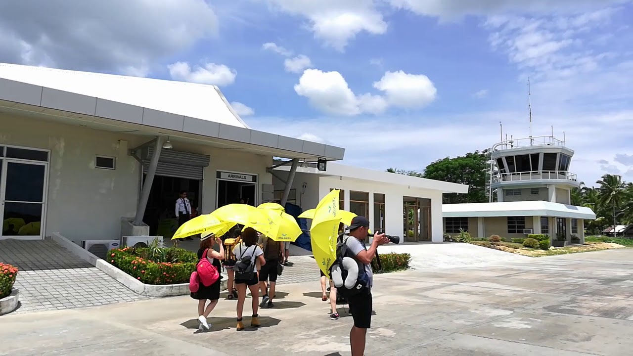 The Sayak Airport In Siargao, Surigao - YouTube