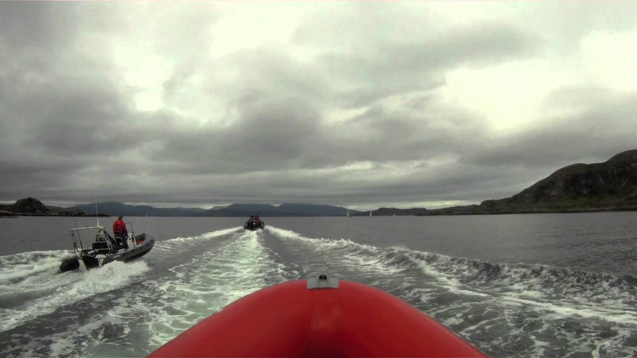 Rib trip Around Mull - YouTube