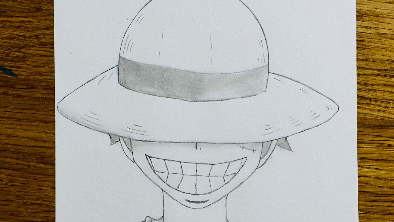 How to draw Luffy || One piece Character drawing - YouTube