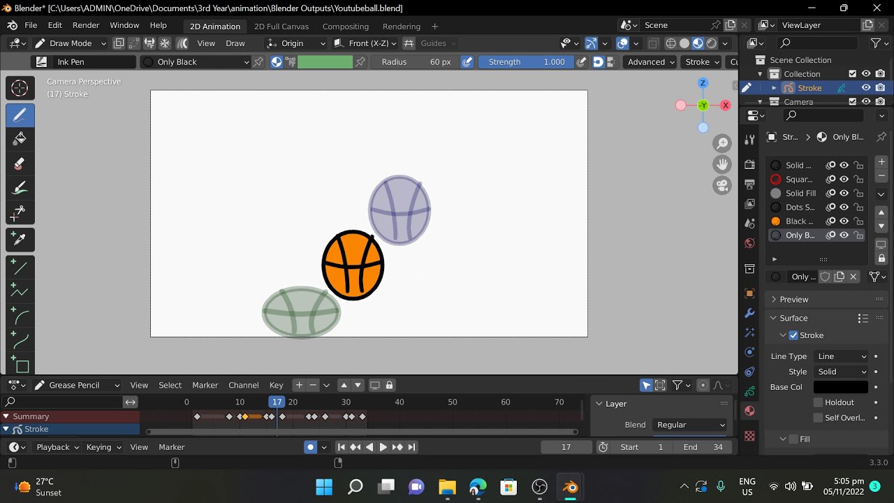 Bouncing Ball in Blender - YouTube