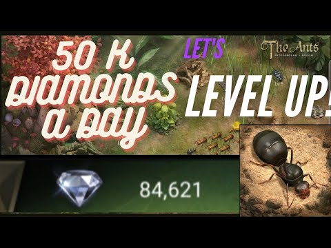 HOW DO I GET 50K DIAMONDS / GEMS A DAY || The Ants Underground Kingdom ...