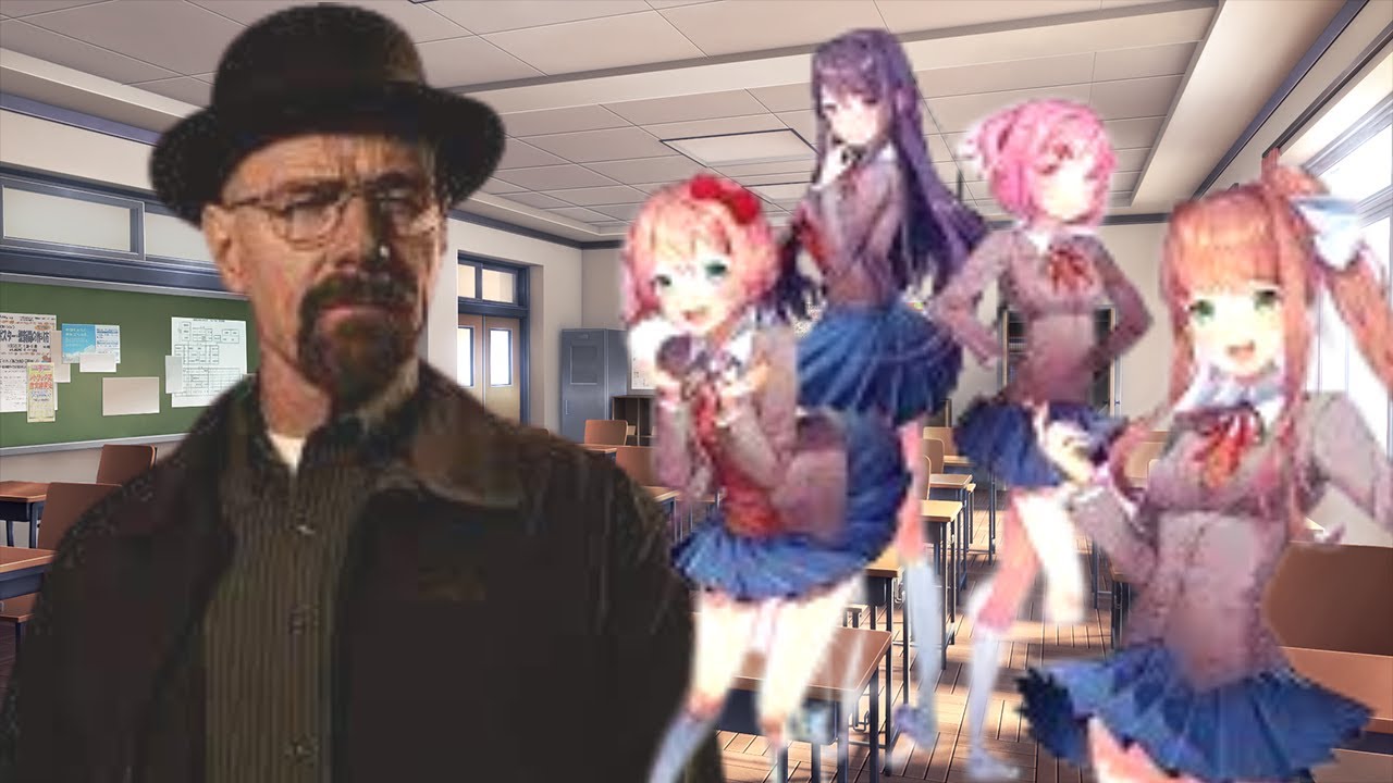 Walter White in Doki Doki Literature Club - YouTube