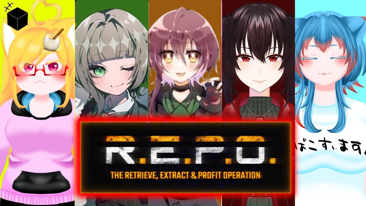 【R.E.P.O】自由奔放な事務所メンバーでREPOやるよ！ - YouTube