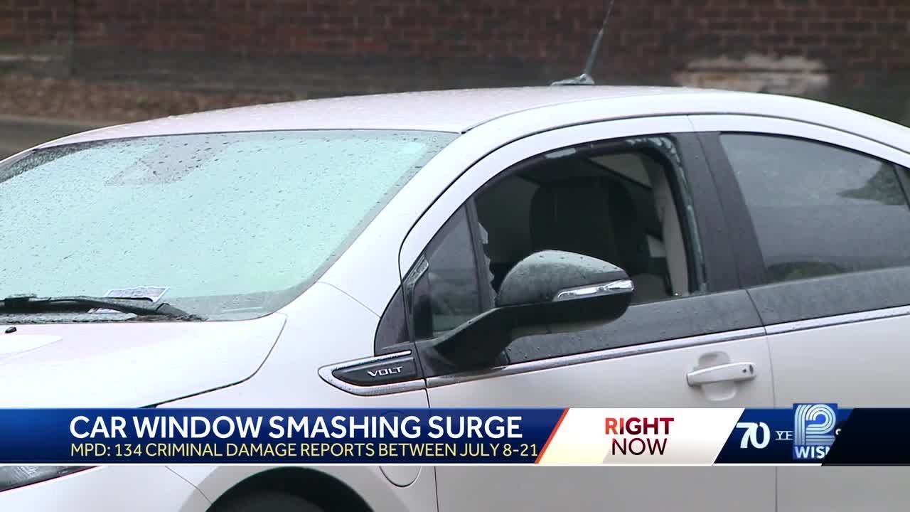Car Window Smashing Surge - YouTube