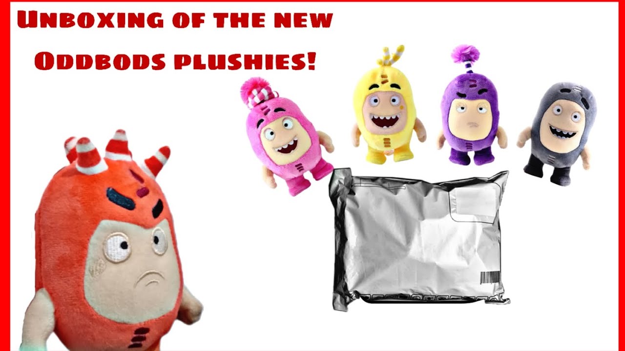 Unboxing of the new Oddbods plushies! - YouTube