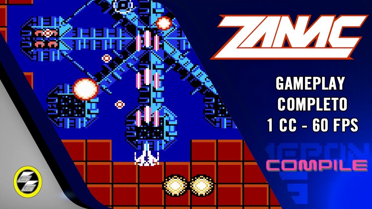 ZANAC (NES) - 1CC - Gameplays completos [60FPS] - YouTube
