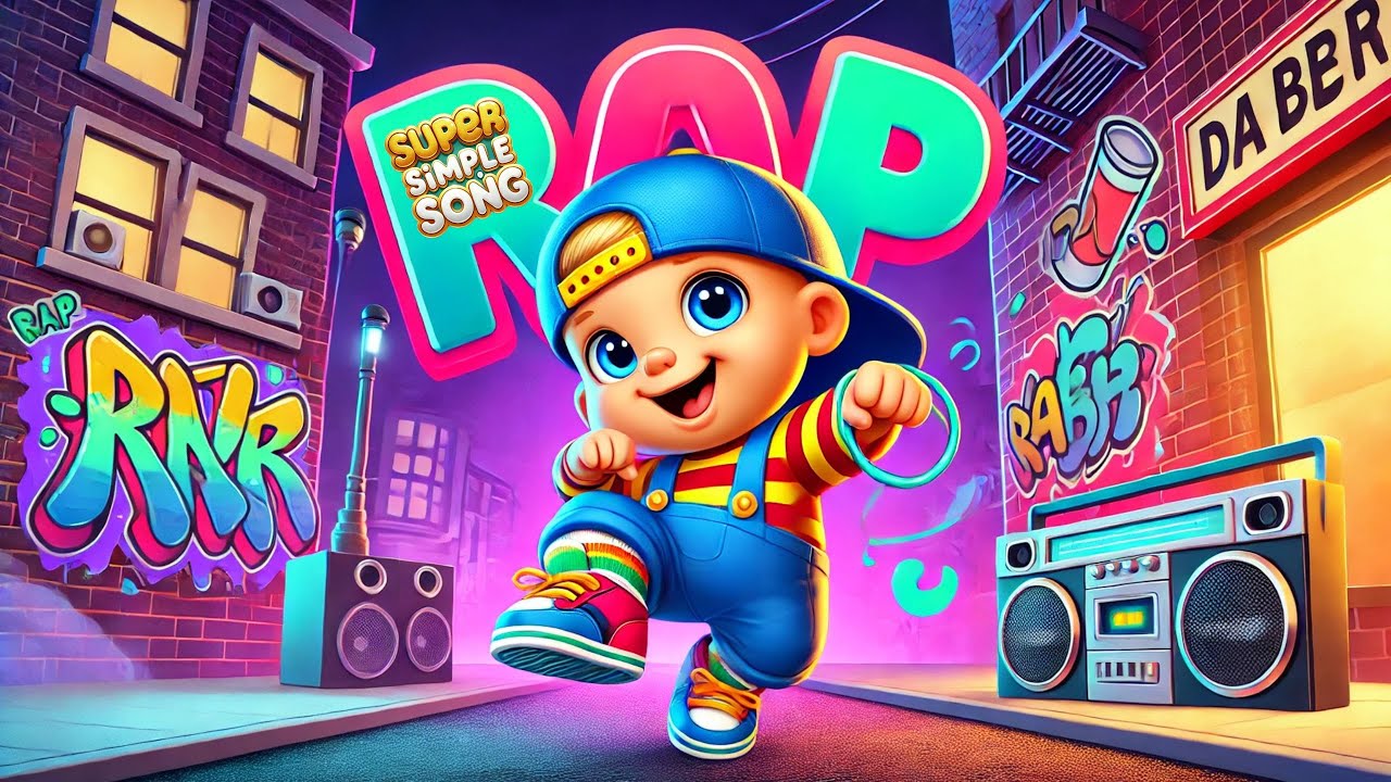 Rap by baby boss l Rap And Roll l Baby Rap Dance @KidsSong-1 - YouTube