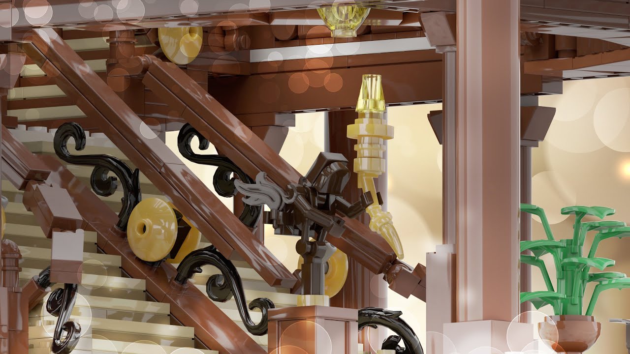 Lego Titanic Grand Staircase