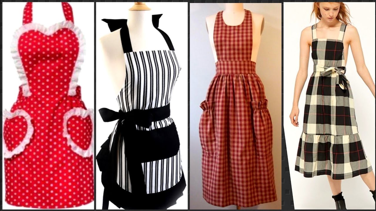 most beautiful stylish apron dresses designer design latest collection ...