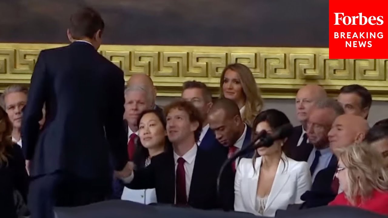SPOTTED: Jared Kushner Greets Mark Zuckerberg, Jeff Bezos At Trump's ...