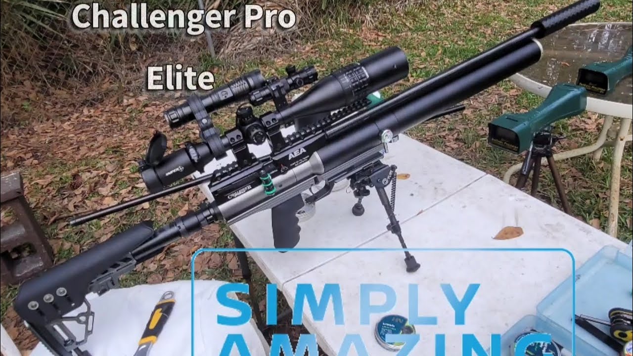 AEA Challenger PRO .25 cal With 500 CC tank Performing flawlessly - YouTube
