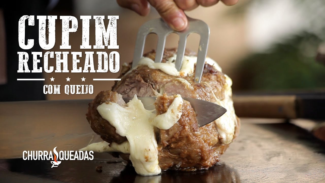 Cupim na Churrasqueira Recheado com Queijo I Churrasqueadas - YouTube