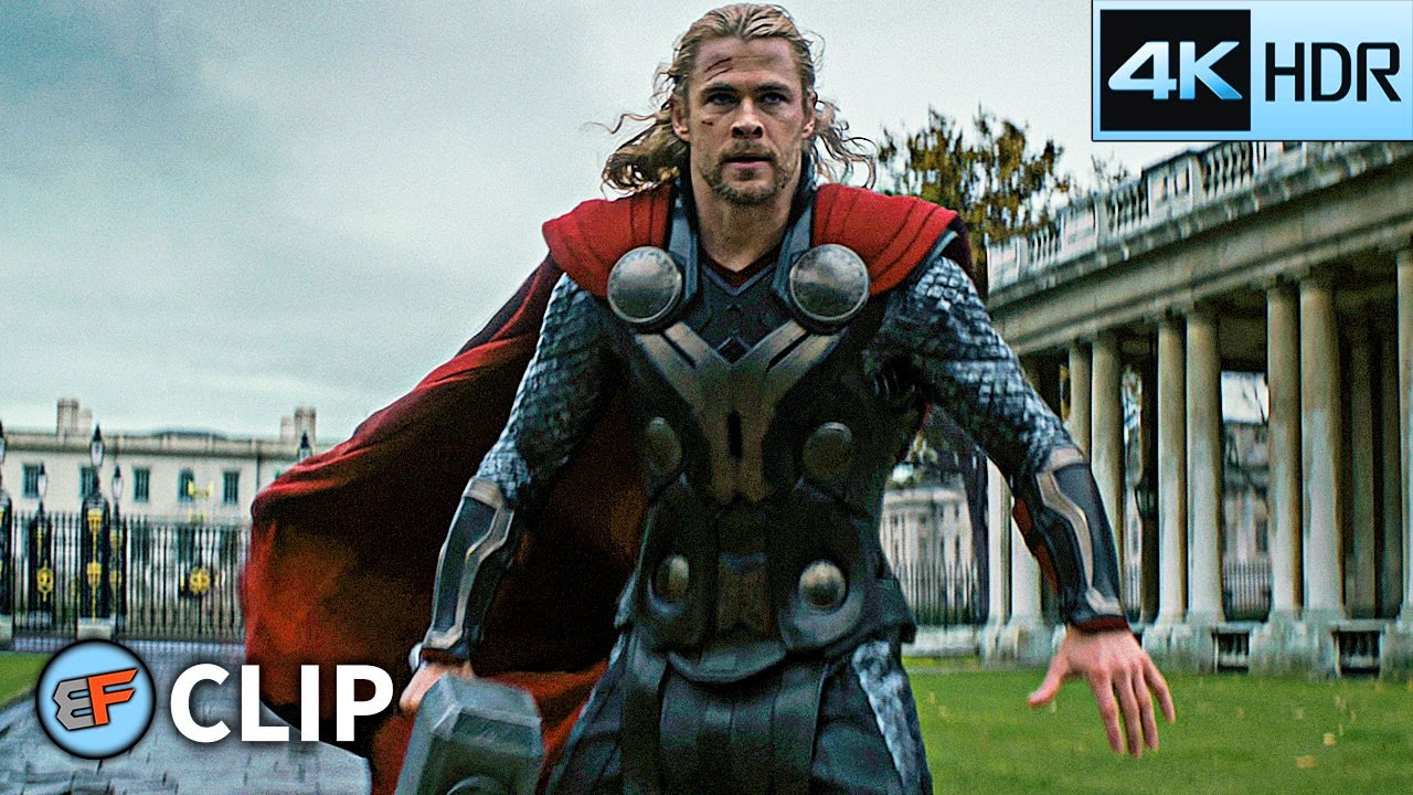 Thor vs Malekith - Final Battle Scene (Part 1) | Thor The Dark World ...